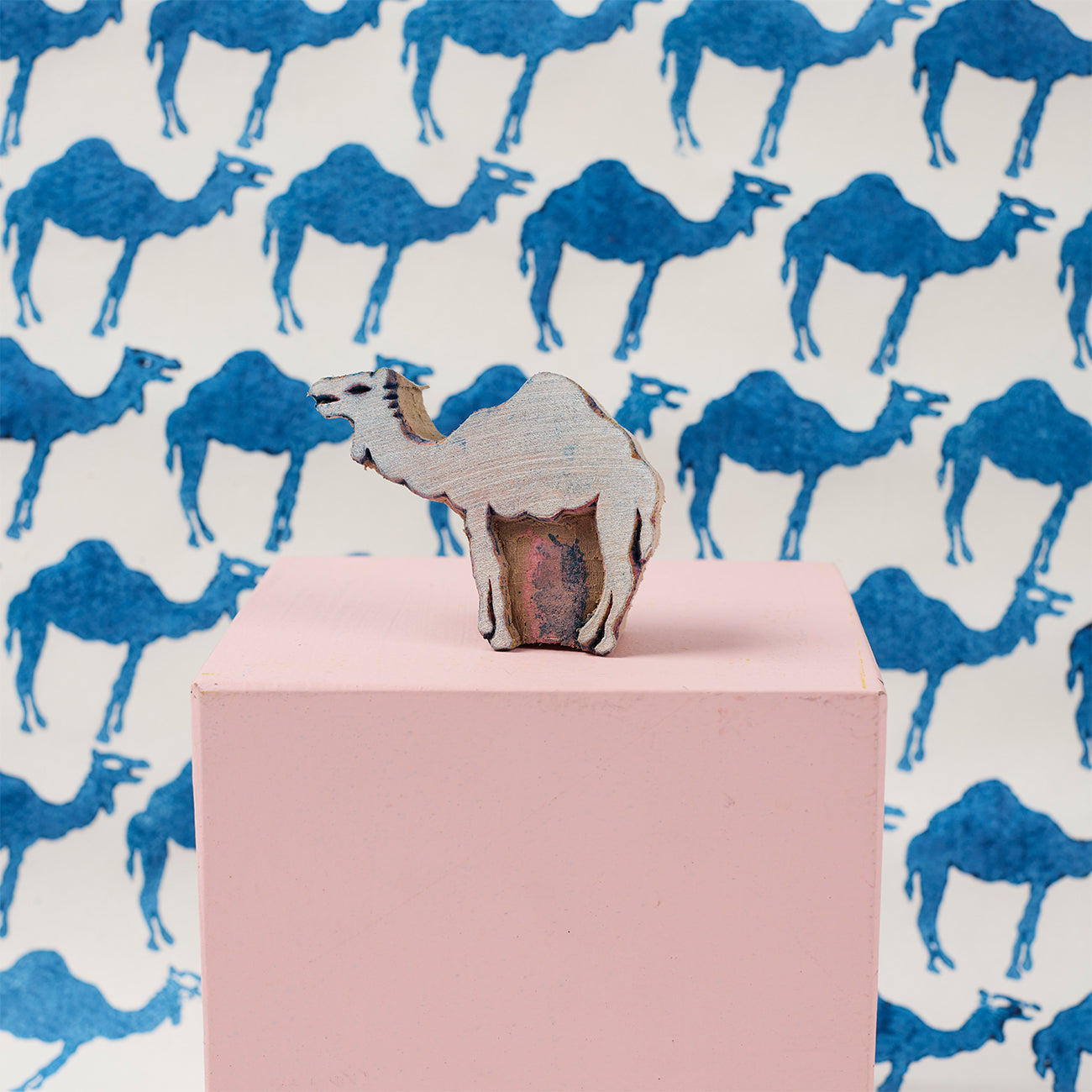 Molly Mahon Wooden Block Camel