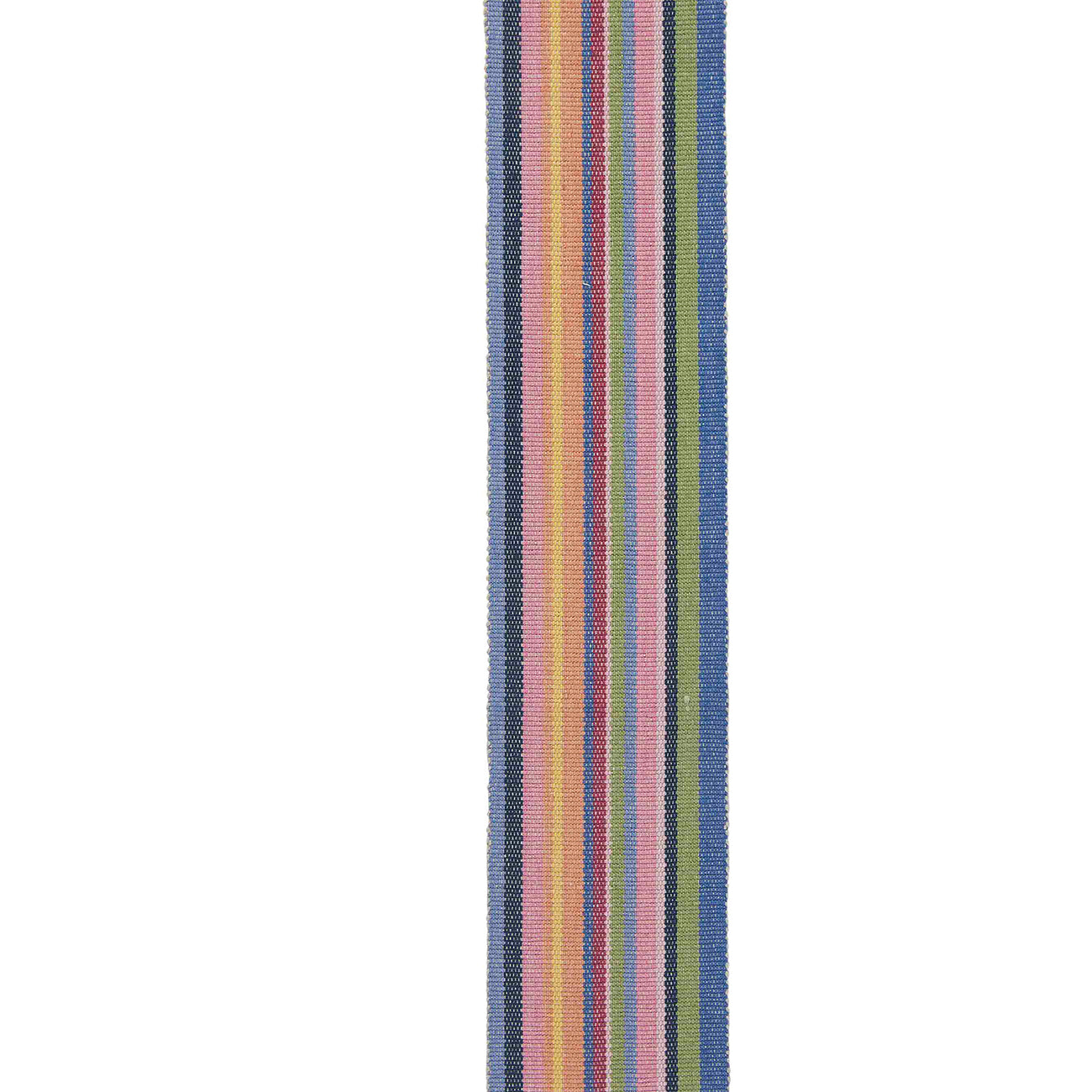 Molly Mahon Trim Odisha Stripe Block printed cotton Multi