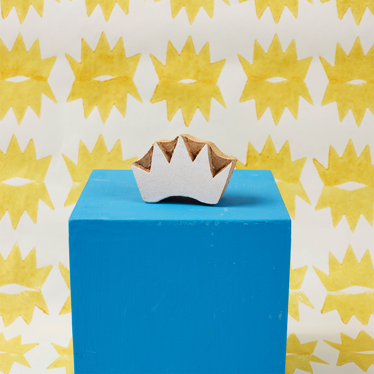 Molly Mahon Wooden Block Crown