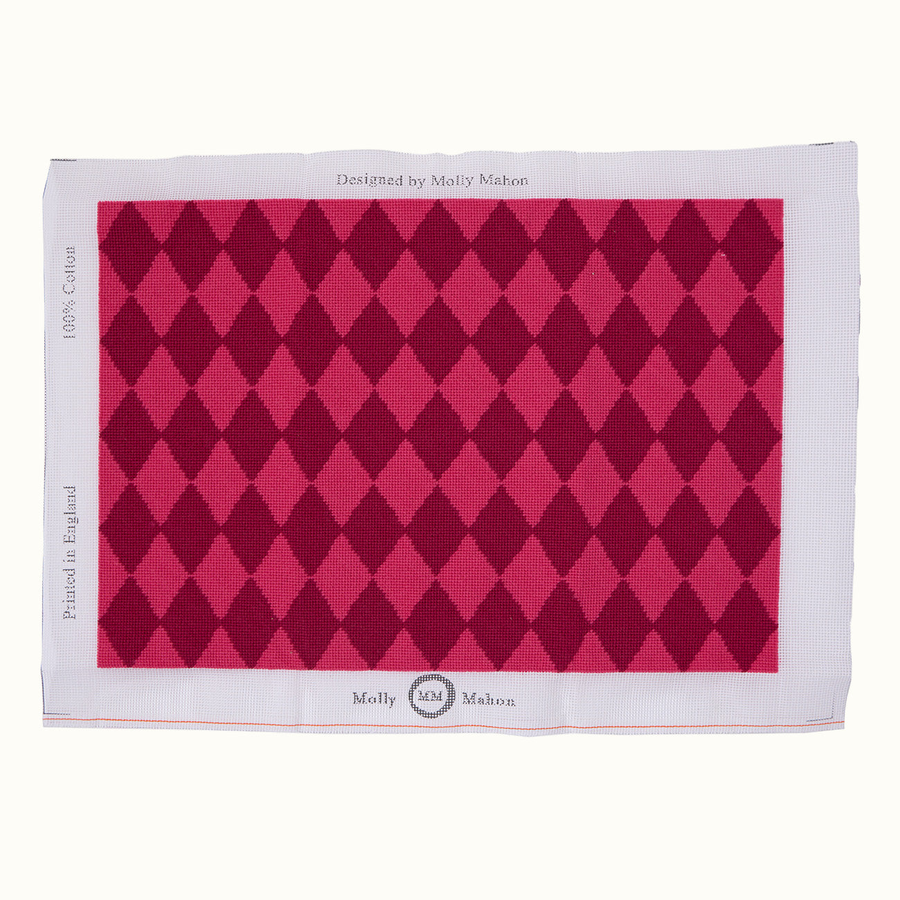 Molly Mahon Tapestry Kit Diamonds Plum