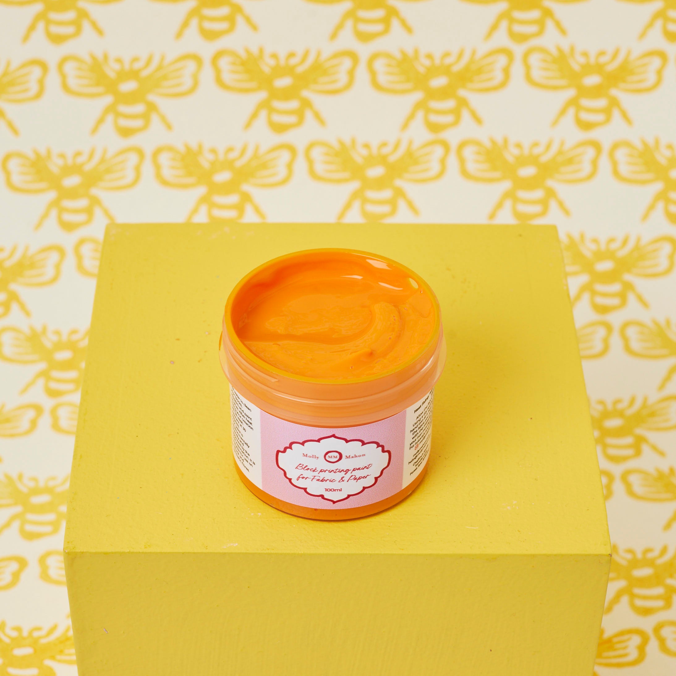 Block Printing Paint Turmeric – Molly Mahon